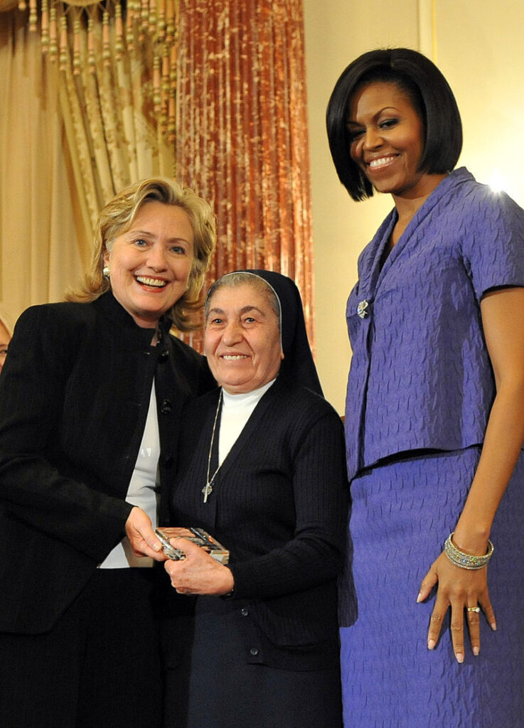 Sisters’ Anti-Trafficking Awards: Sr Marie Claude Naddaff receives the ...